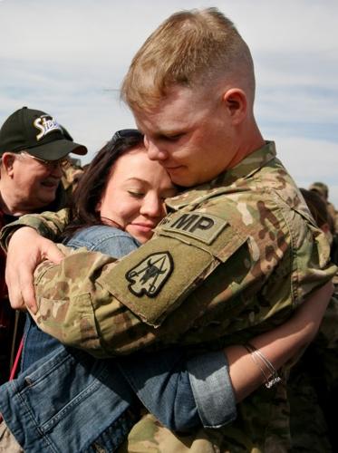 Montana Guard soldiers arrive home after Afghan deployment