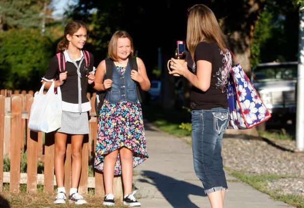 Can-do attitude helps under-construction schools on first day