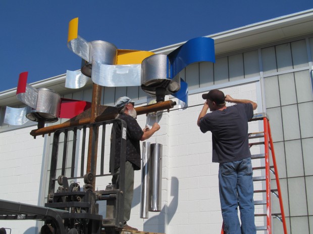 Art comes out in the wash at YAM exhibit installation | Visual Arts ...