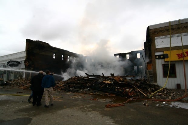 Downtown fire destroys 5 Malta businesses