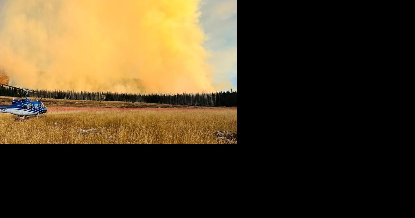 Wyoming's Elk fire expands to 27 square miles