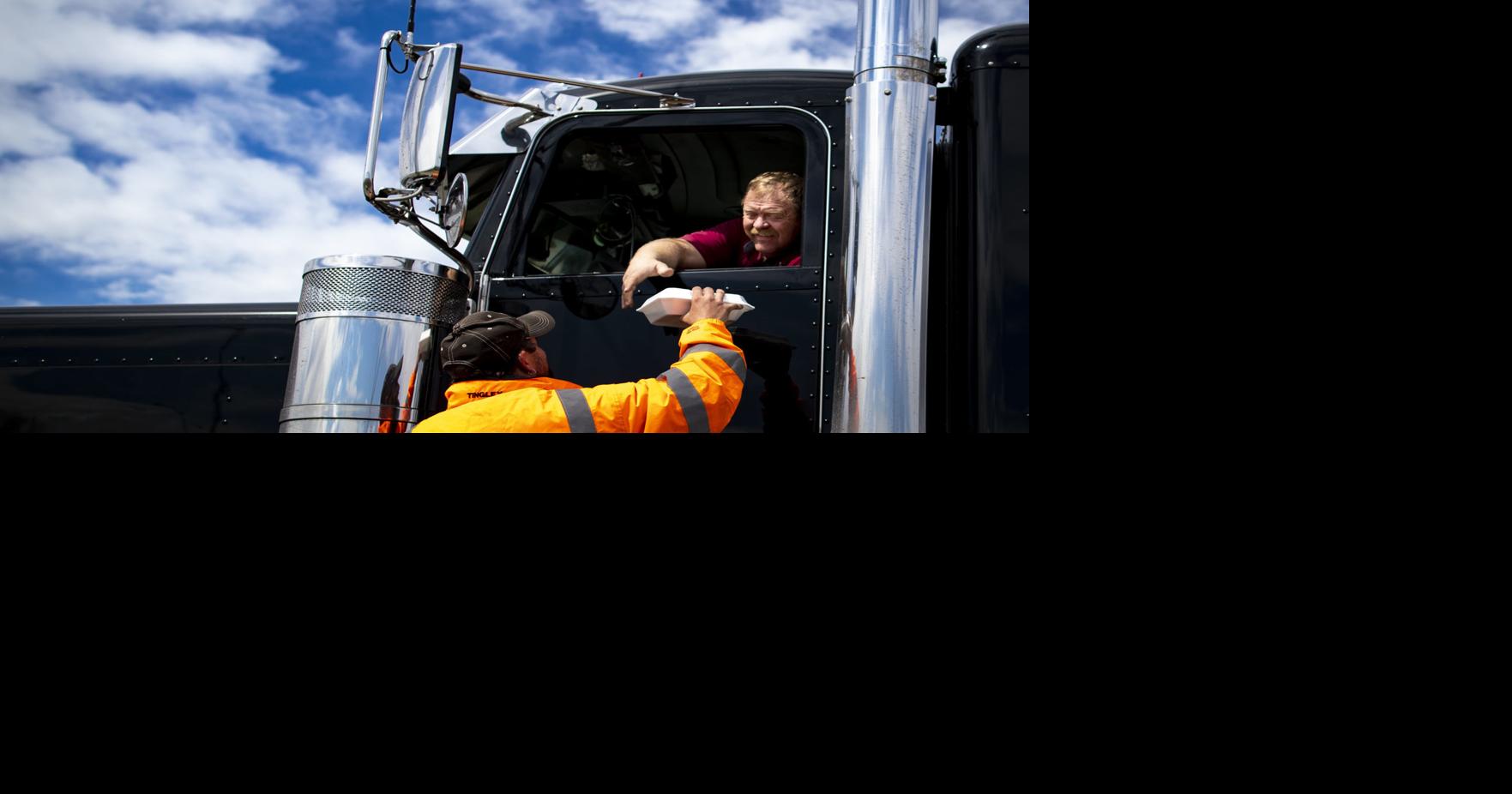 Photos: Big Sky Pilots feeds truck drivers