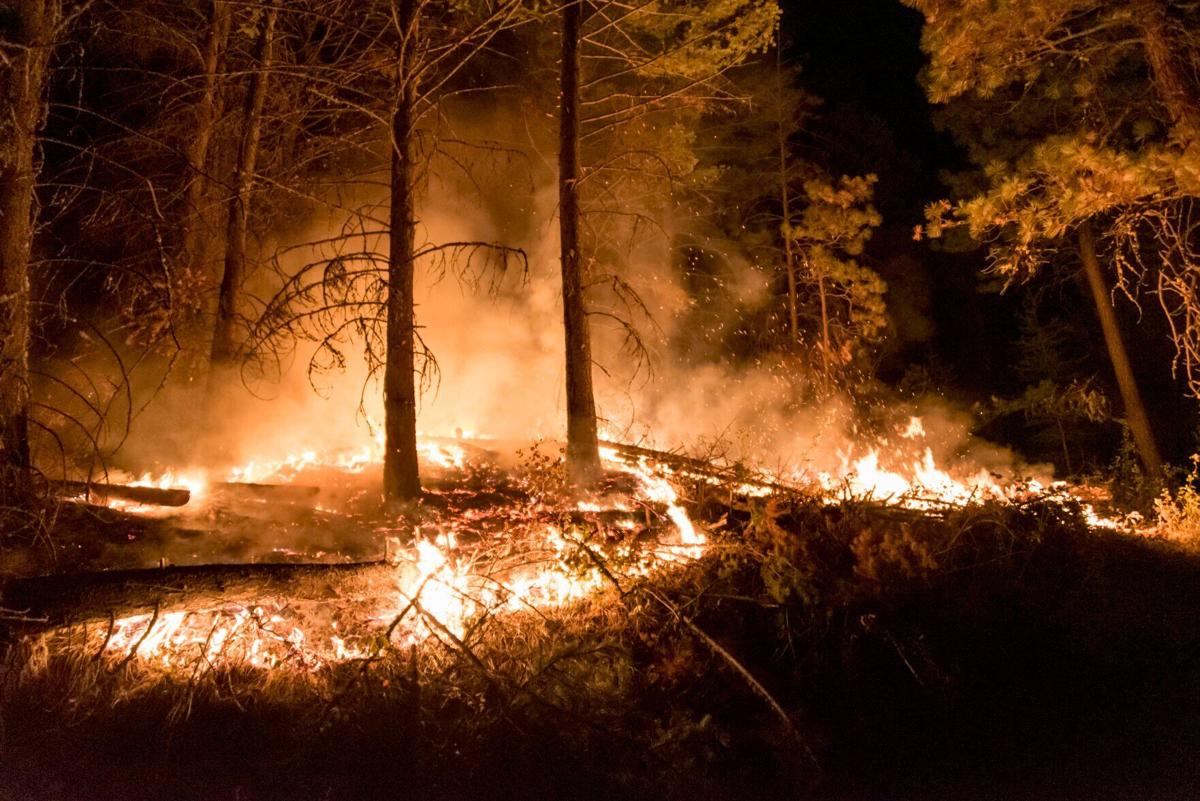 Photos: Inside the Sharrott Creek fire on Aug. 23-24