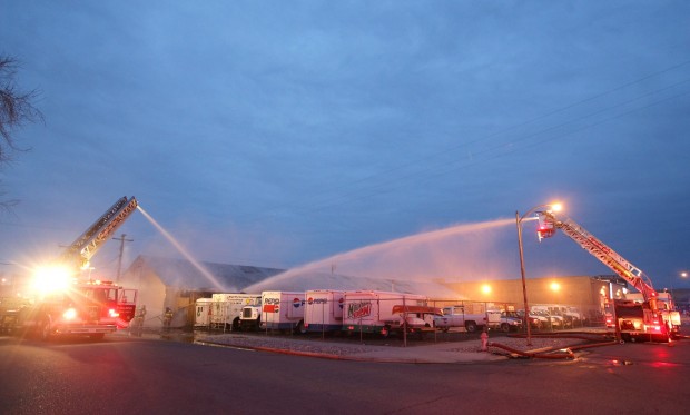 Fire burns shed on property of Billings Pepsi distributor