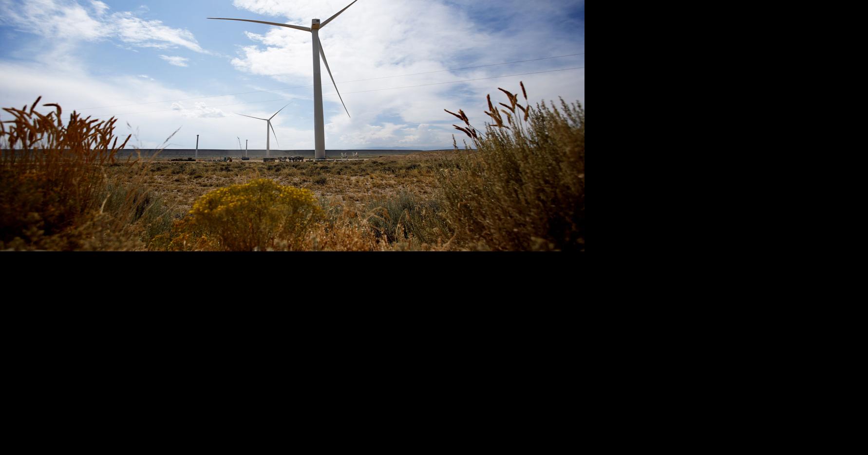 Photos: Construction underway on Pryor Mountain Wind Project near Bridger