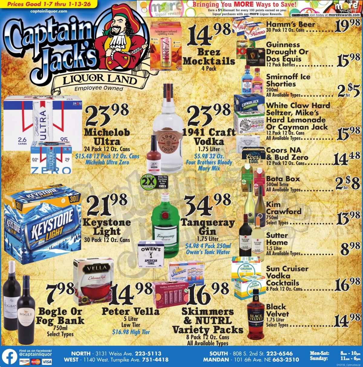 TOPCO COBORNS/CAPTAIN JACKS C/O UMI - Ad from 2026-01-07