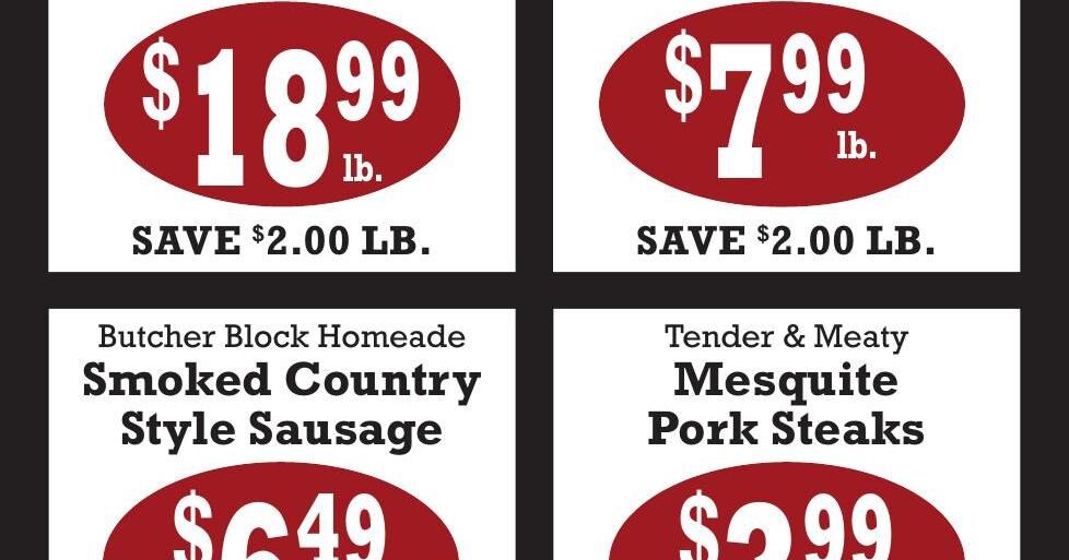 BUTCHER BLOCK MEATS - Ad from 2025-12-31