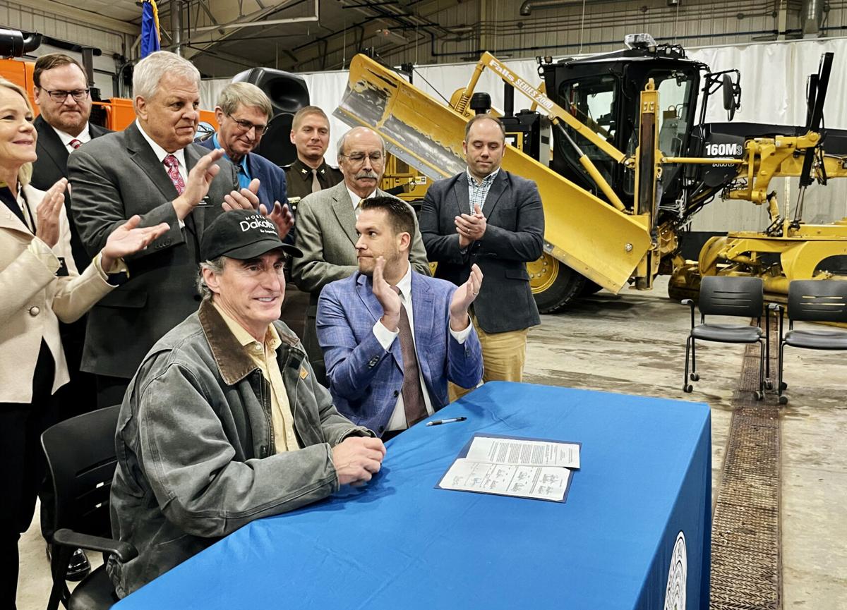 Burgum signs bill for snow removal aid during extraordinary winter ...