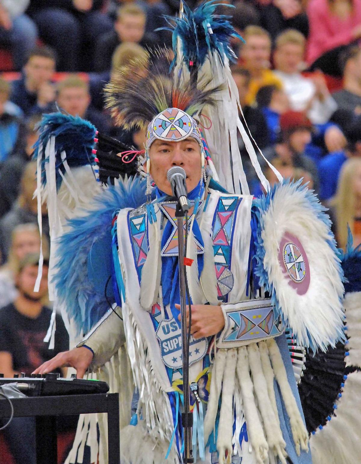 Christian 'Supaman' Parrish visits Century High School