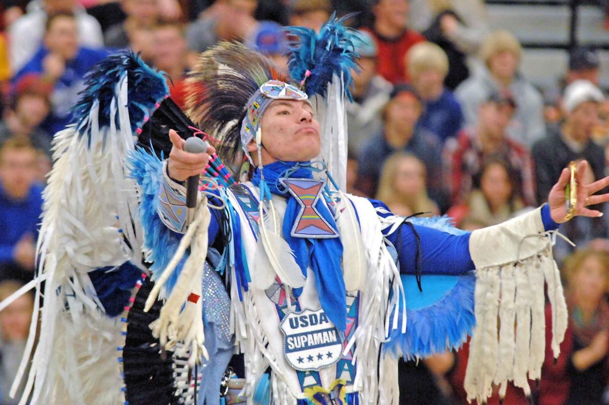 Christian 'Supaman' Parrish visits Century High School
