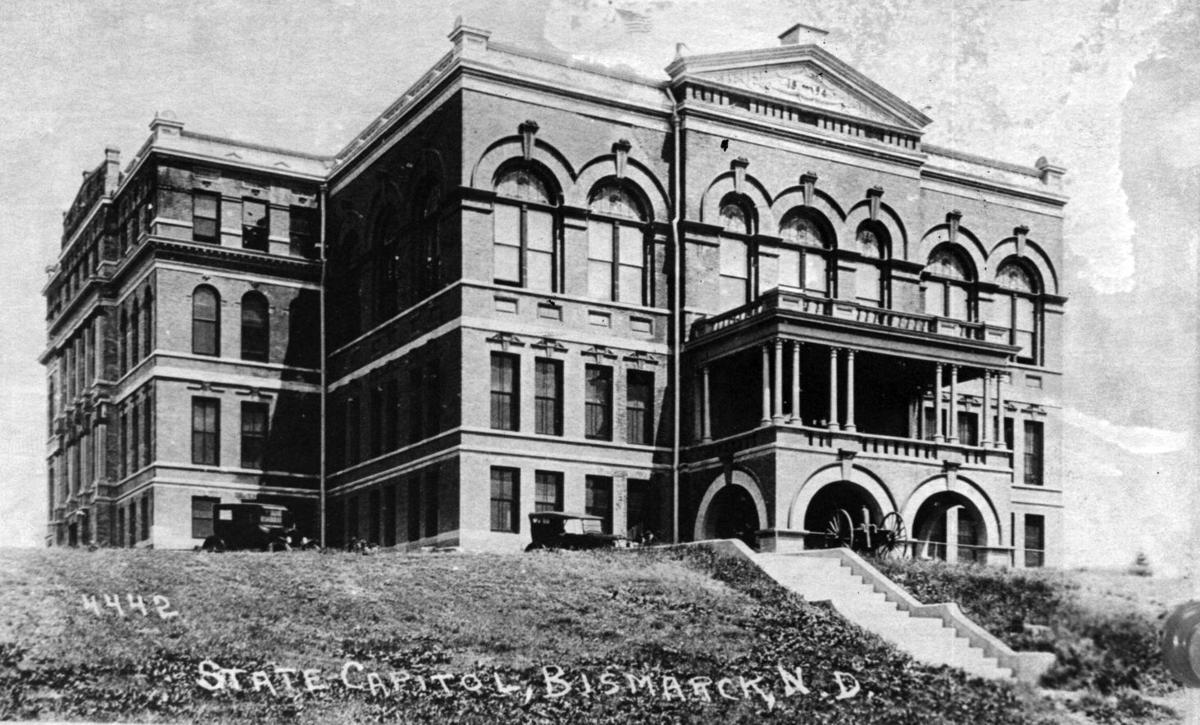 North Dakota History in Photos: Original Capitol burned down 90 years ago