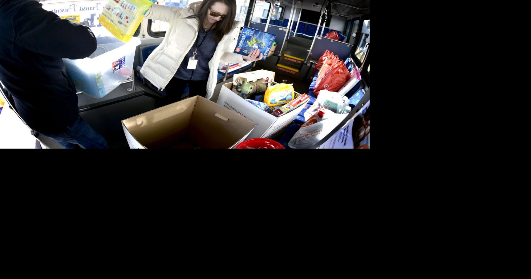 Bis-Man Transit hosts 'Stuff the Bus' drive