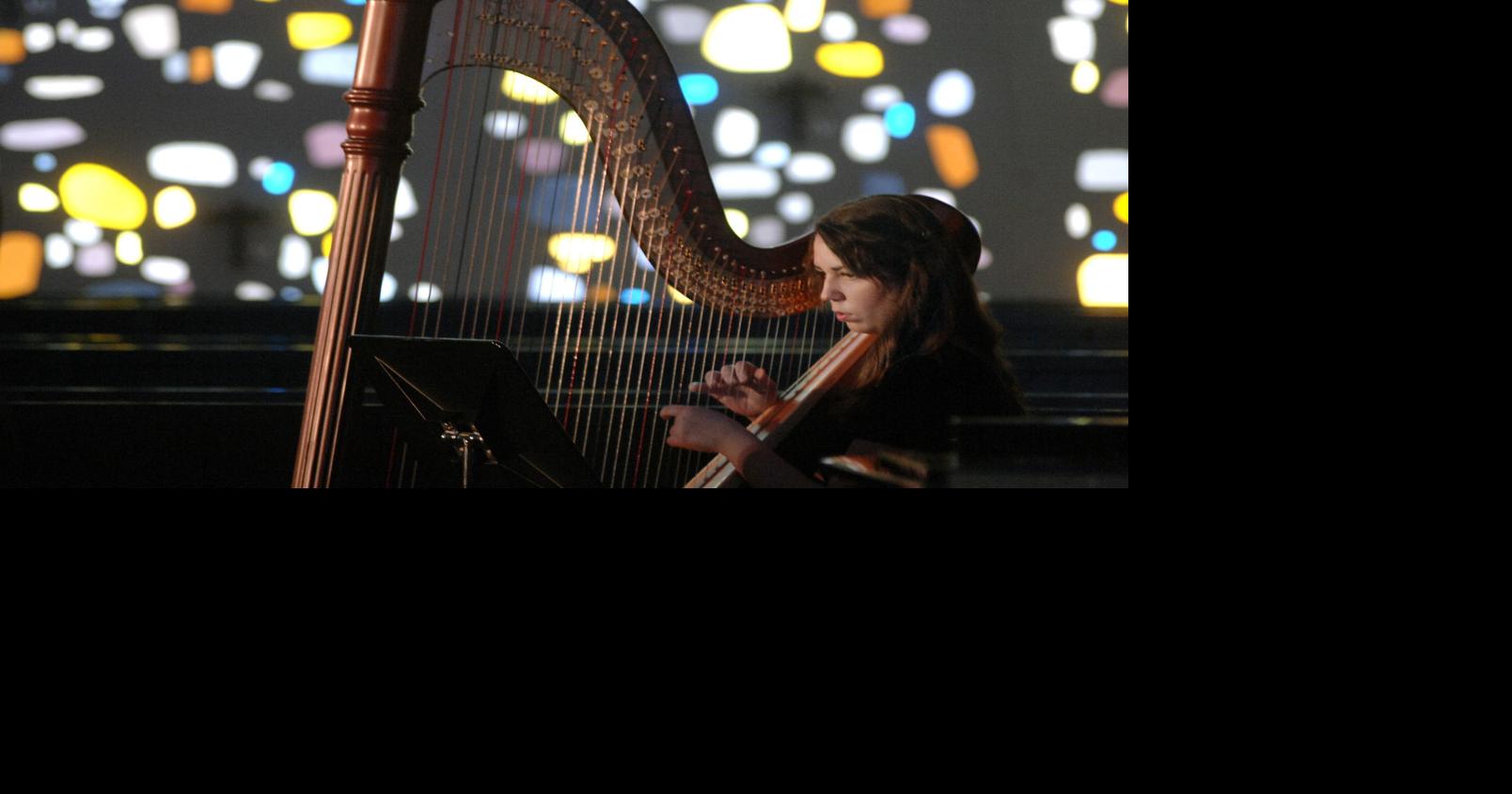 Harp performer among those featured in Christmas at Mary