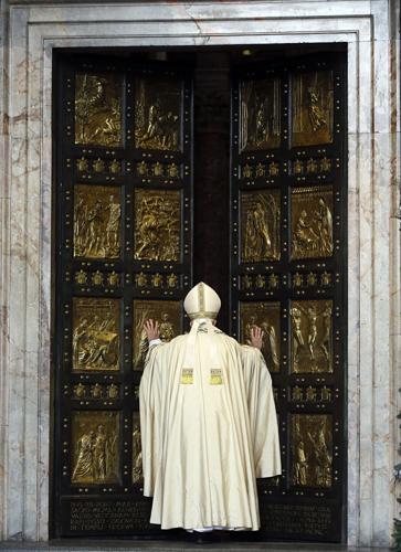 Pope opens Vatican Holy Door