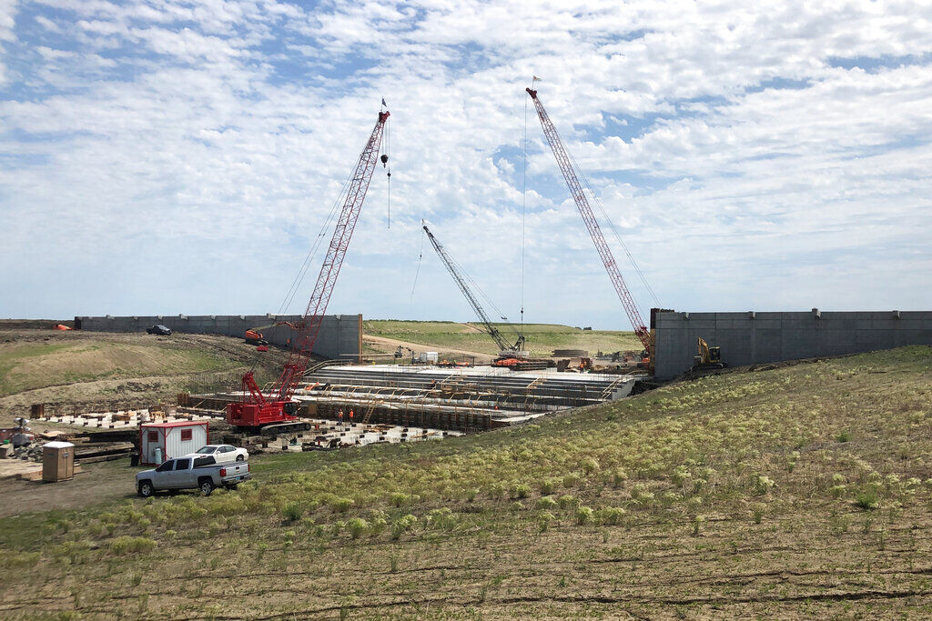 Officials break ground on Red River diversion project