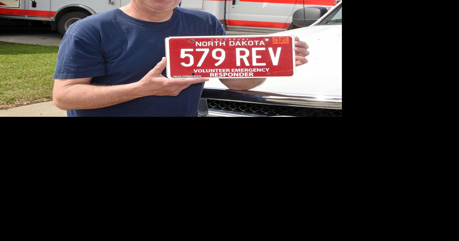 New license plates popular with volunteer first responders