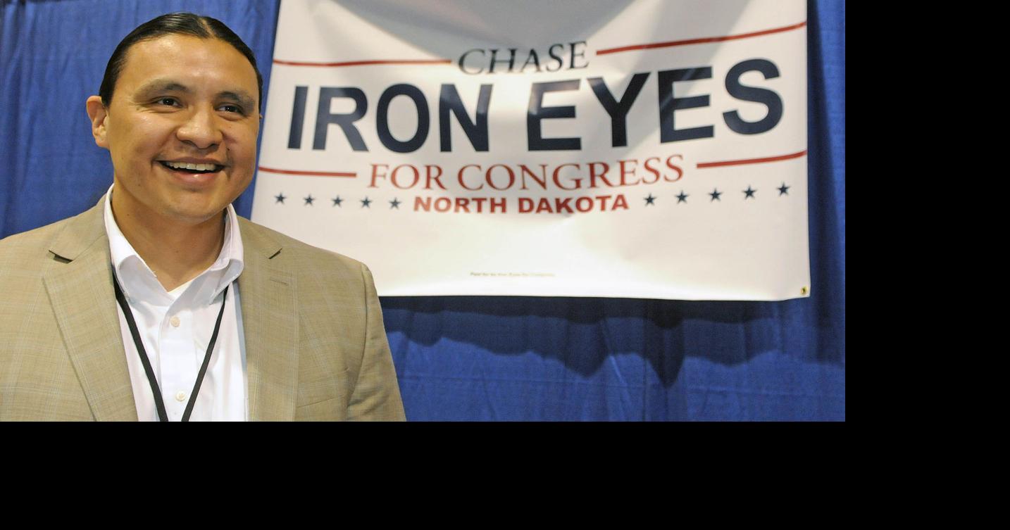 Chase Iron Eyes confesses to 'past mistakes'