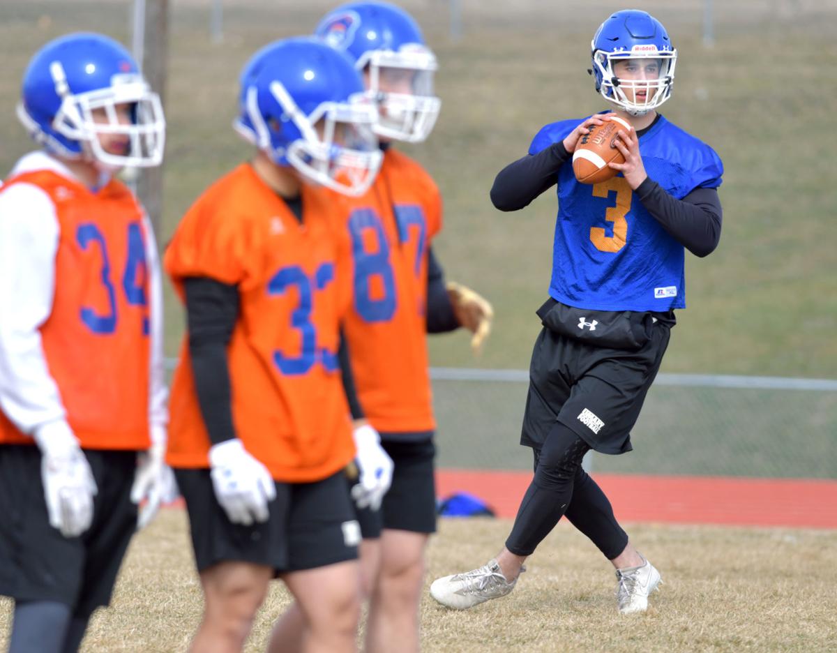 Marauders winding down spring football
