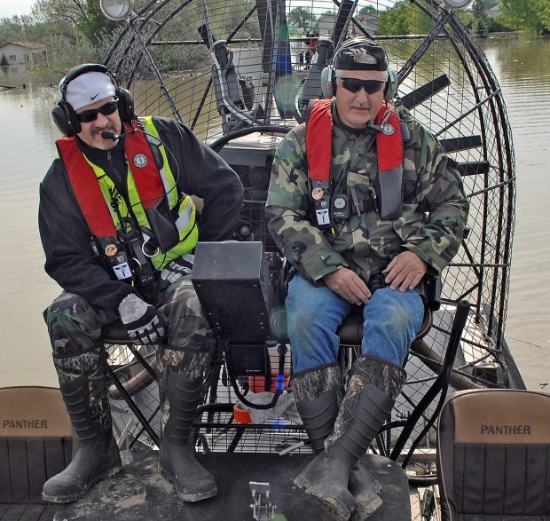 Search and rescue team available for flood emergencies