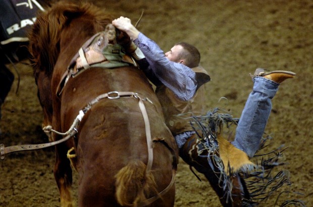 Breuer back in bareback at PRCA