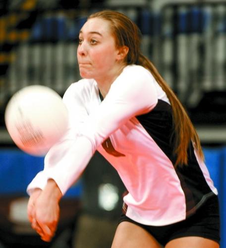 Sanders enjoys playing libero