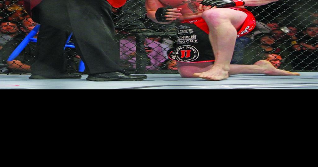 Illness takes toll on once-explosive Lesnar