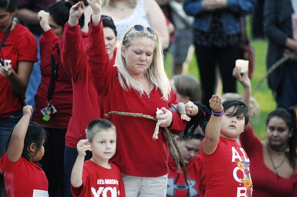 Photos: Savanna LaFontaine-Greywind vigil
