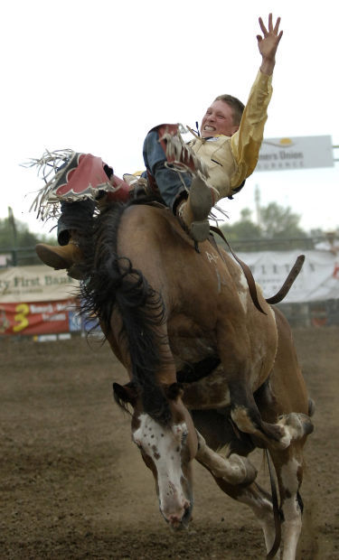 Breuer competing at NFR