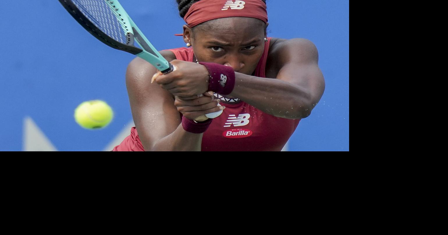 Gauff's improved play makes her serious Open contender
