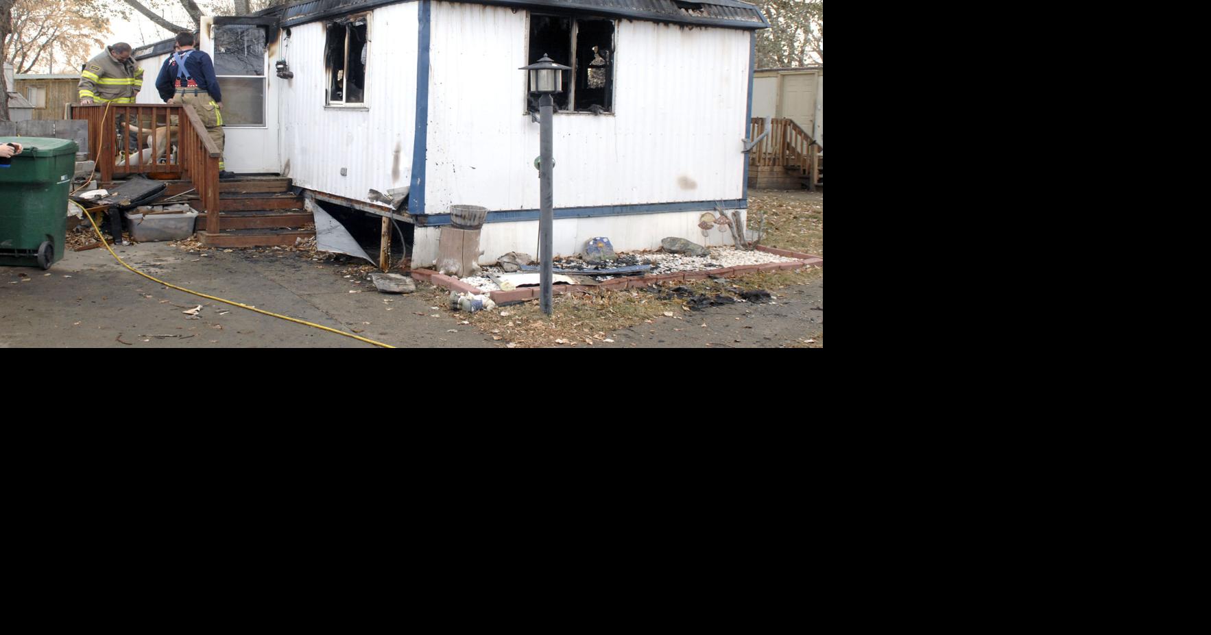 Family displaced after trailer house fire