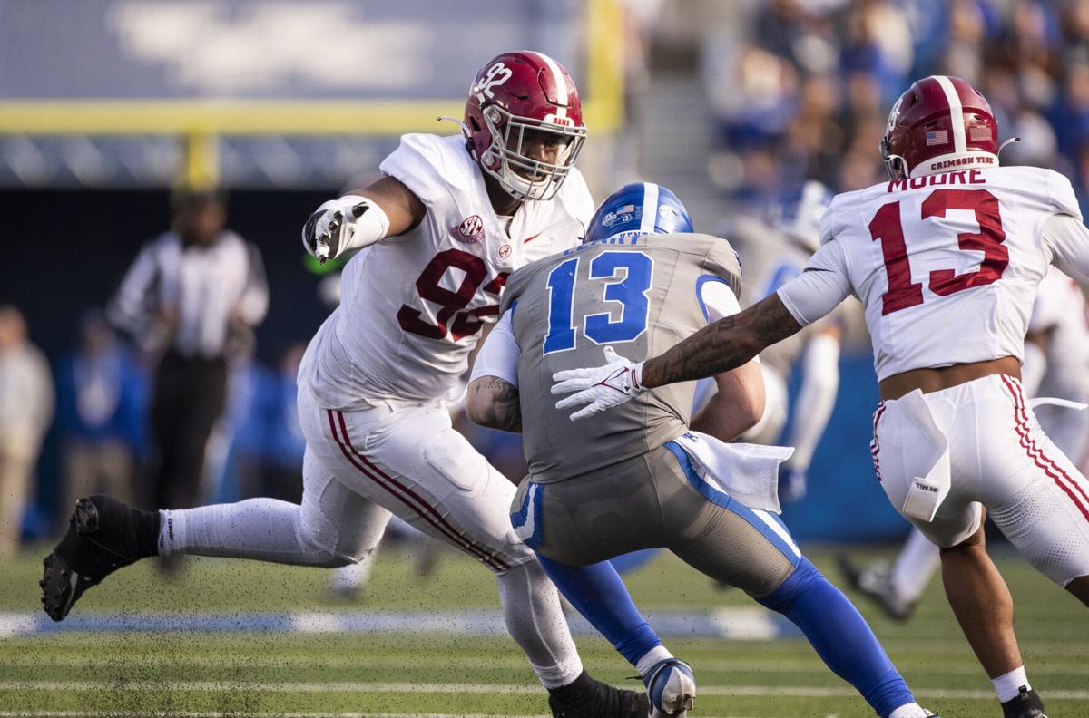 Alabama lineman Eboigbe returns from neck injury better than ever