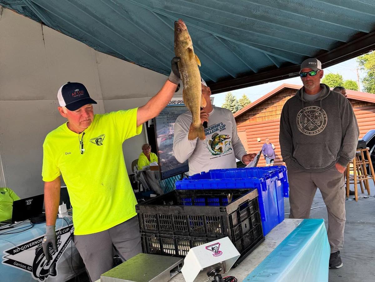 Duo has record walleye haul in winning North Dakota's most prestigious ...