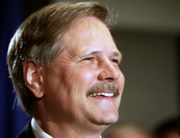 Is mustache a misstep for Gov. Hoeven?