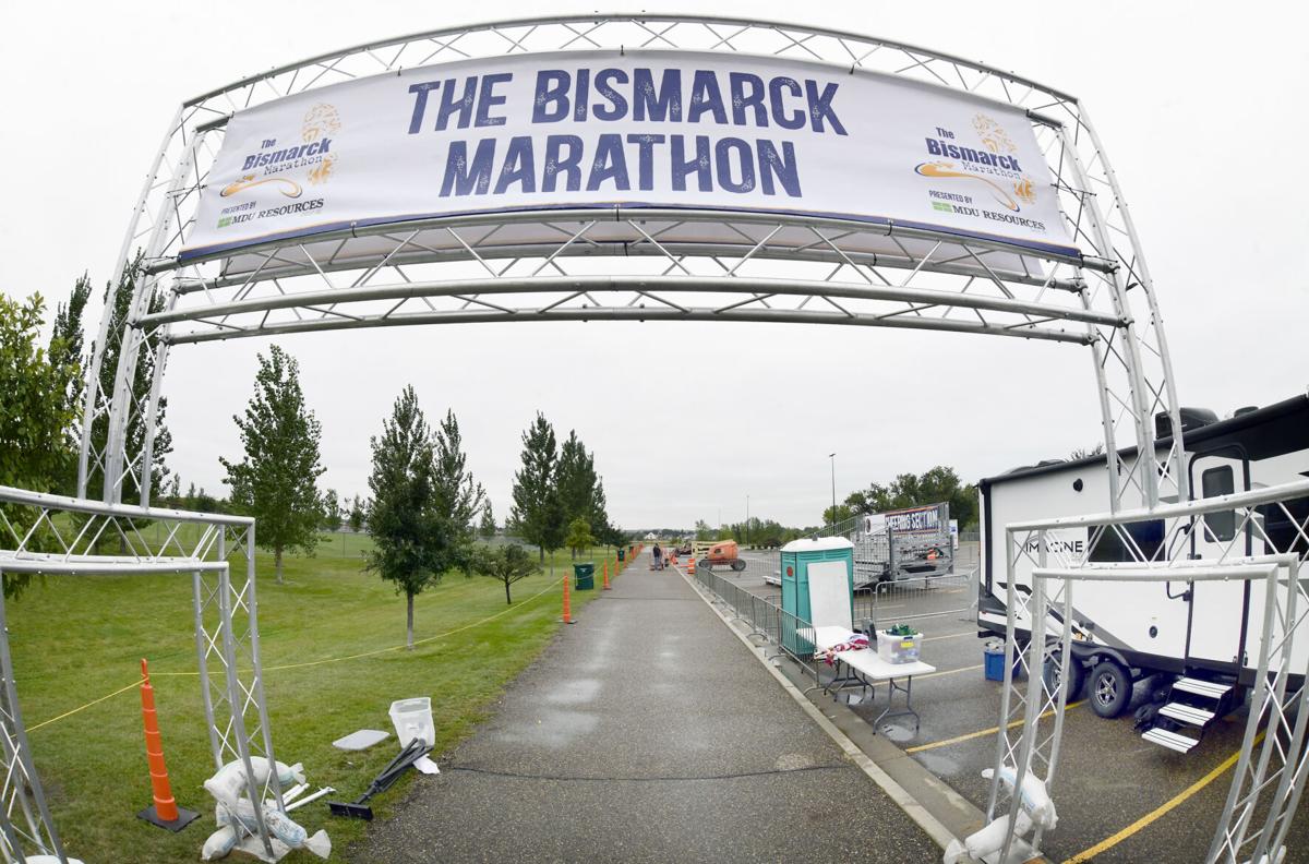 Bismarck Marathon off and running