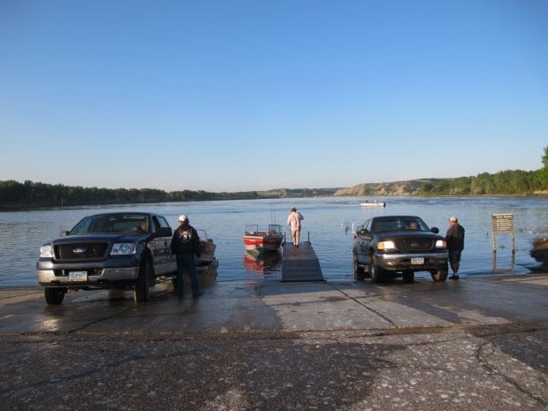 Tailrace boat ramp reopening draws a crowd