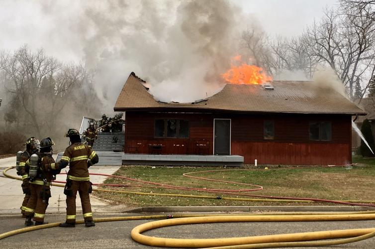 No injuries in Mandan house fire Wednesday