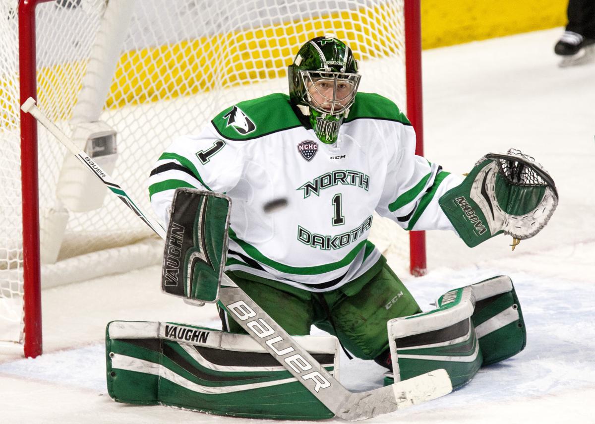 With Thome out, UND adds new goalie to the mix