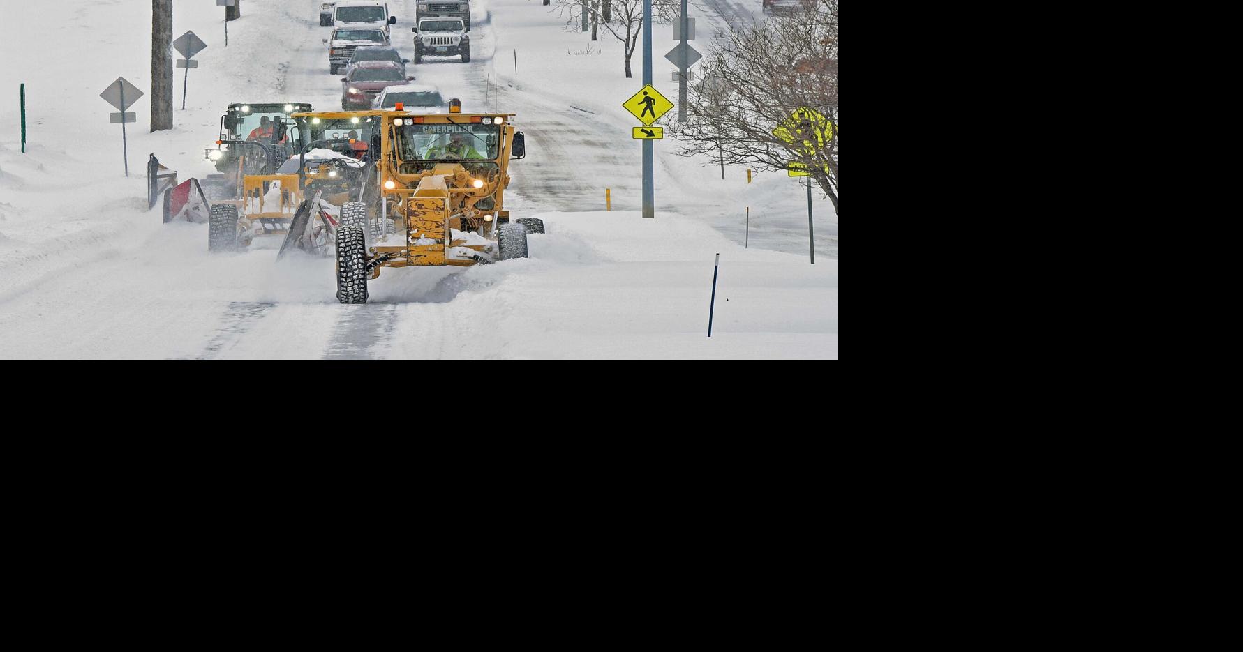 Blizzard moves out of North Dakota, but bitter cold is moving in