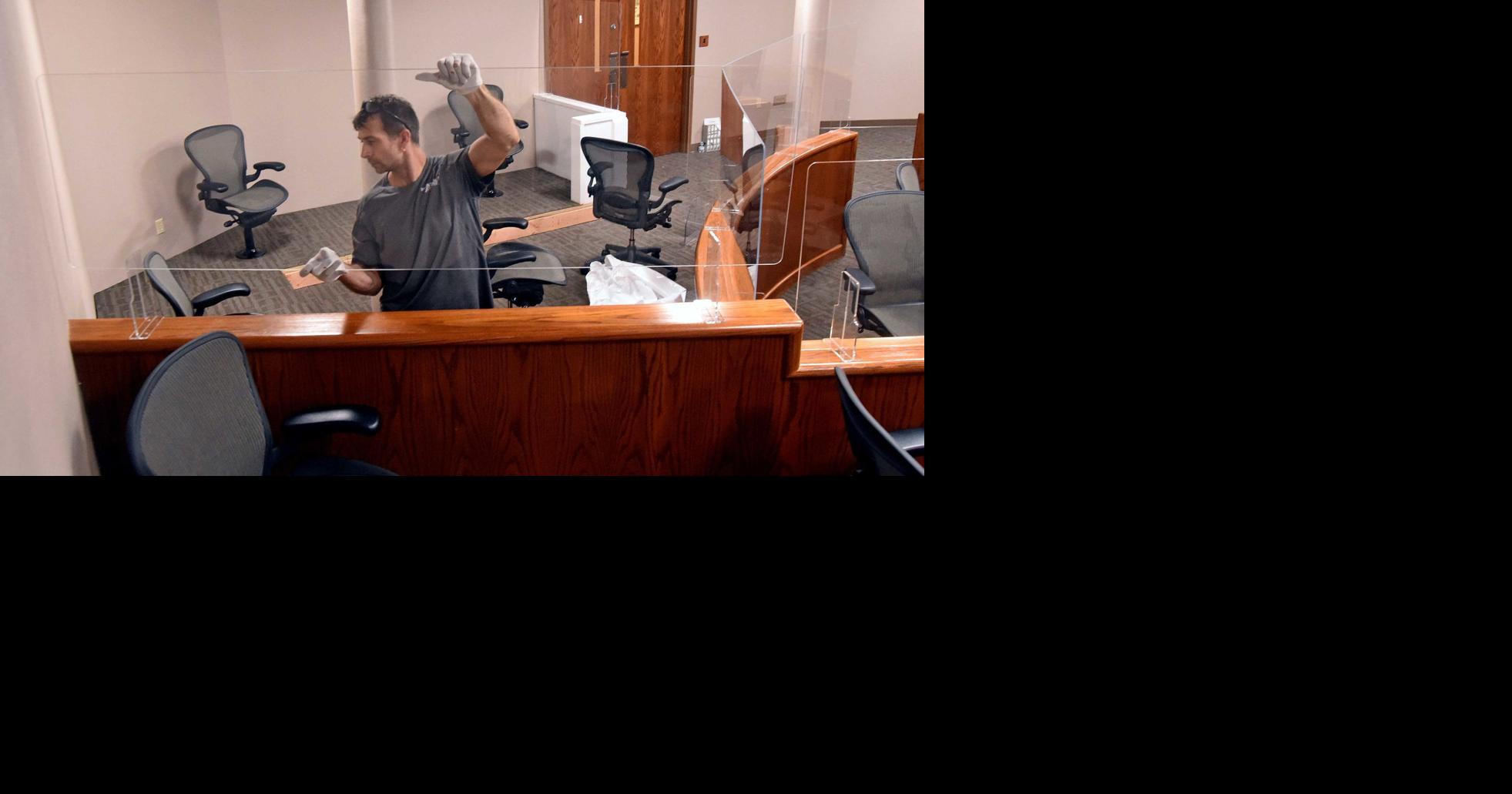 Precautions in place as courts resume jury trials