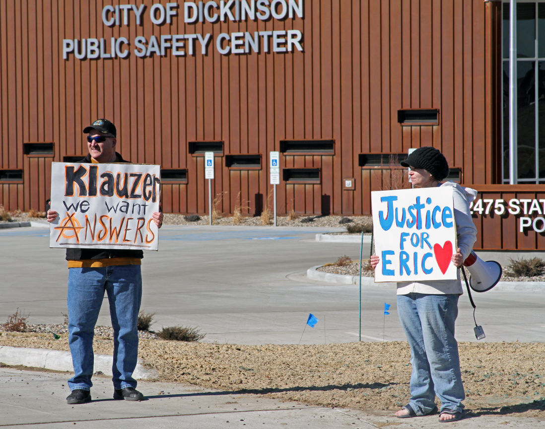 Family and friends protest closing of case on Eric Haider