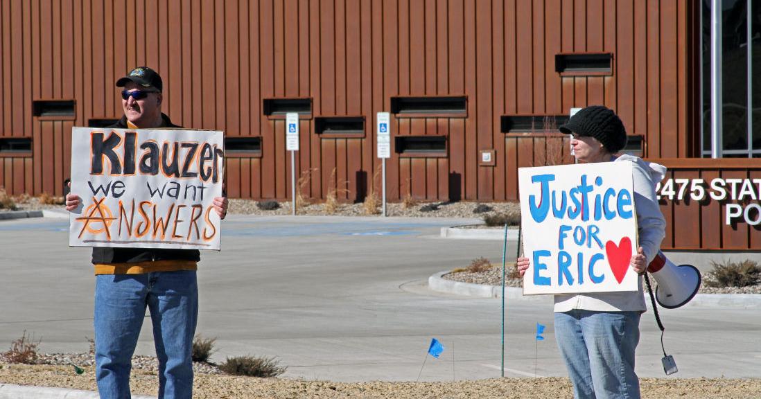 Family and friends protest closing of case on Eric Haider
