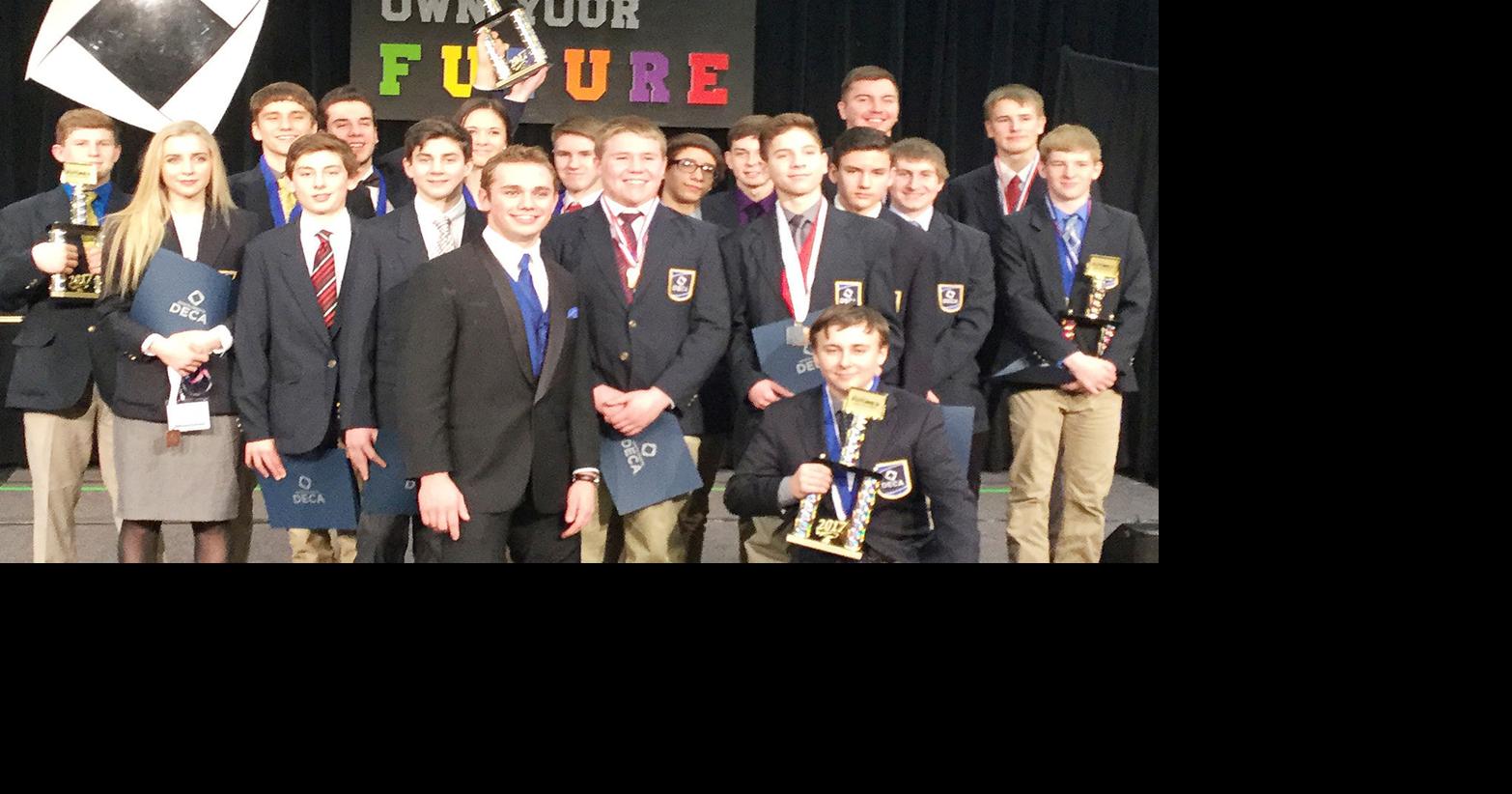 Student earn awards at DECA competition