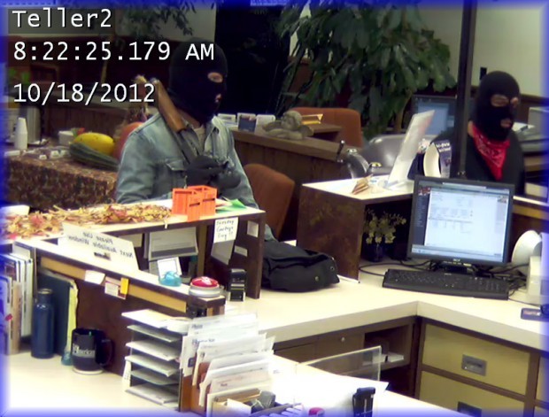 Officers investigate New England robbery