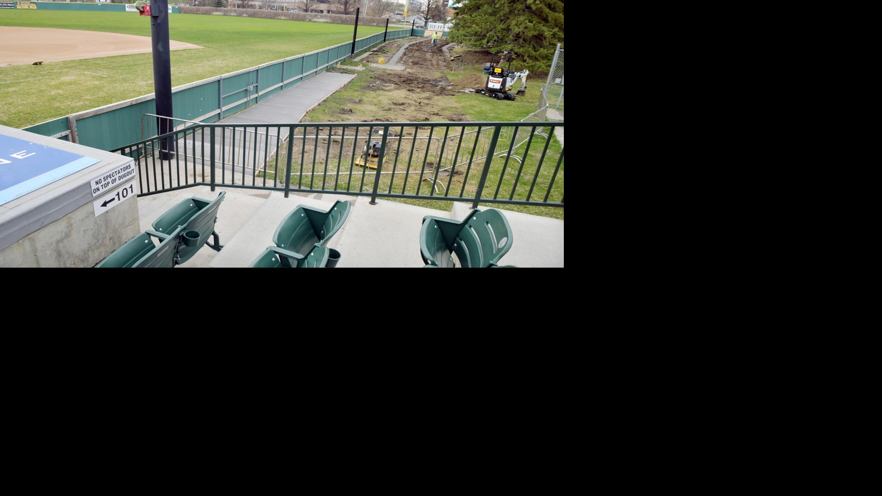 New deck being added to Bismarck Municipal Ballpark | Baseball ...