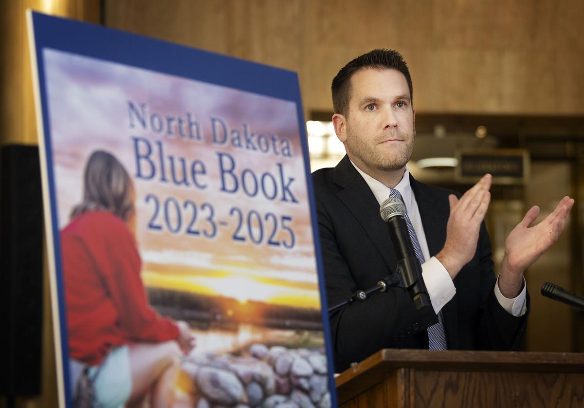 Howe unveils 2023-25 North Dakota Blue Book