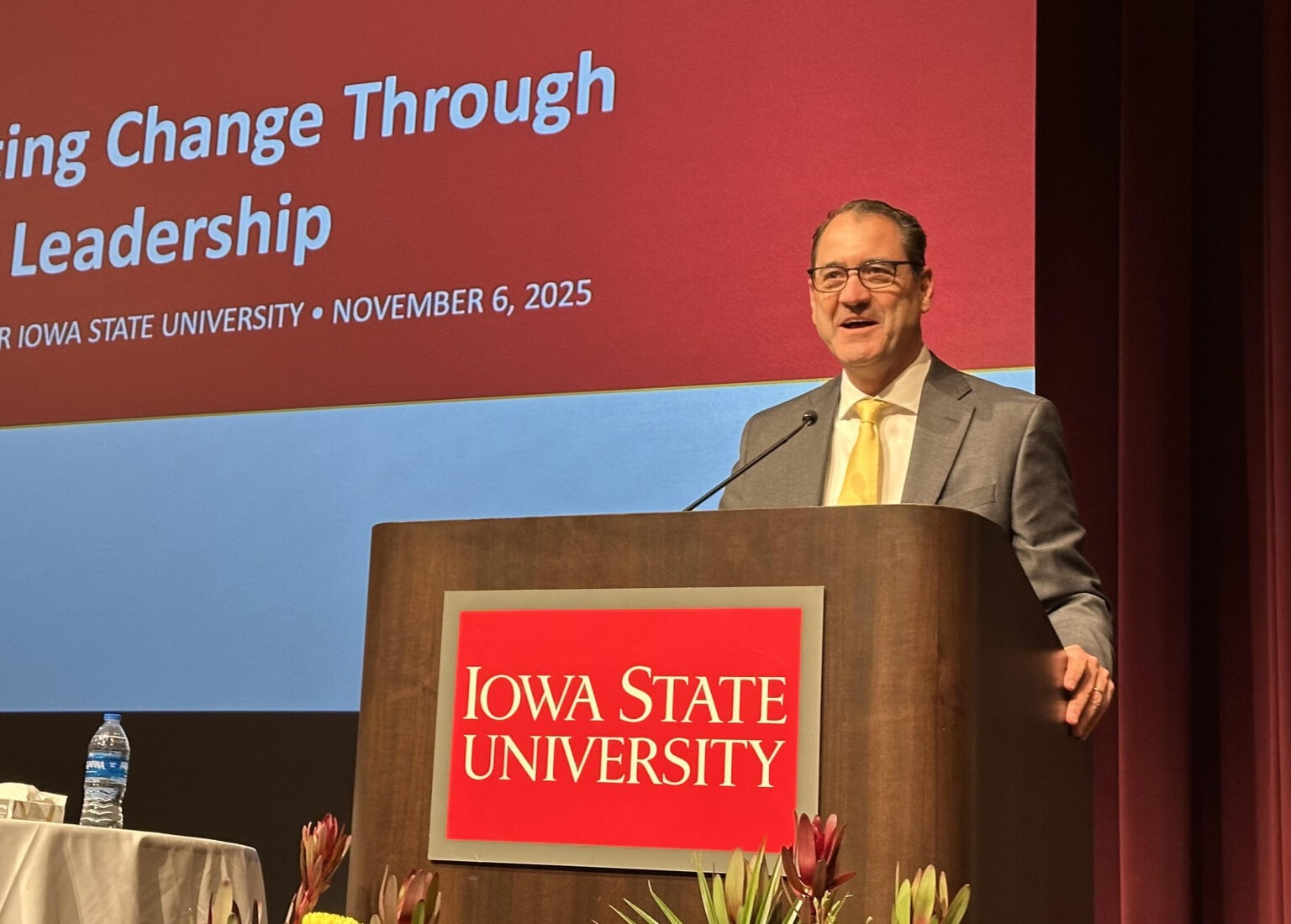 NDSU President Cook interviews for presidency at Iowa State