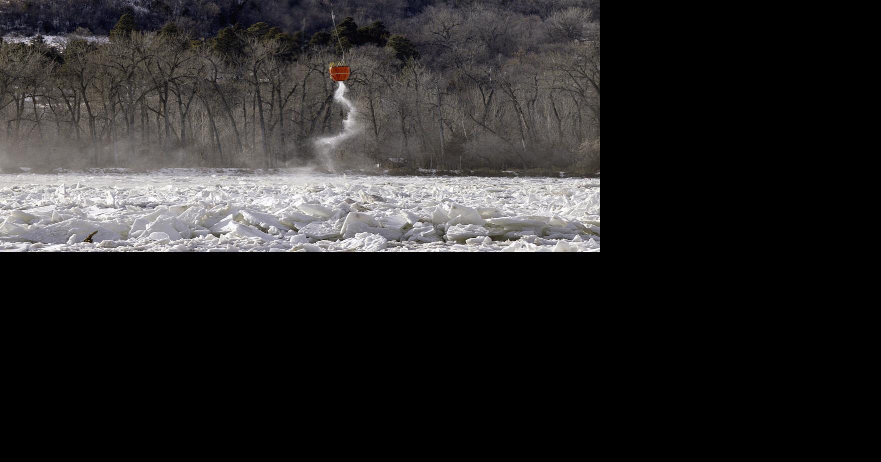 National Guard launches operation to break up Missouri River ice jam ...