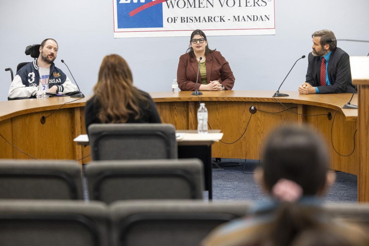 Bismarck City Commission candidates debate