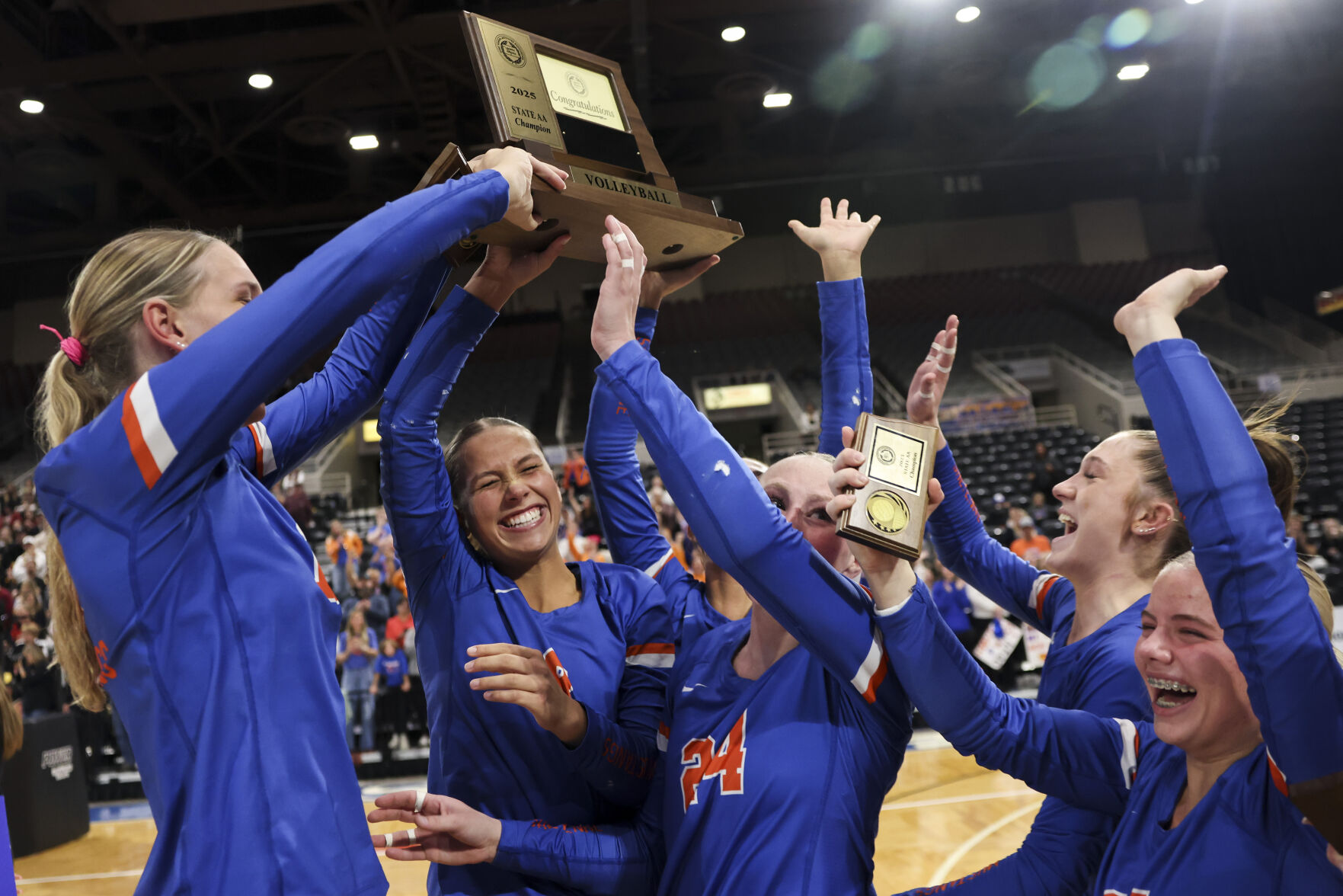 Through the Lens: Moments from Class AA state volleyball tournament