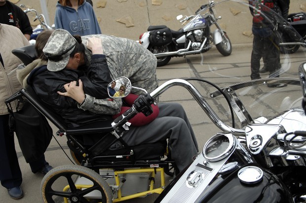 One last motorcycle ride is fitting